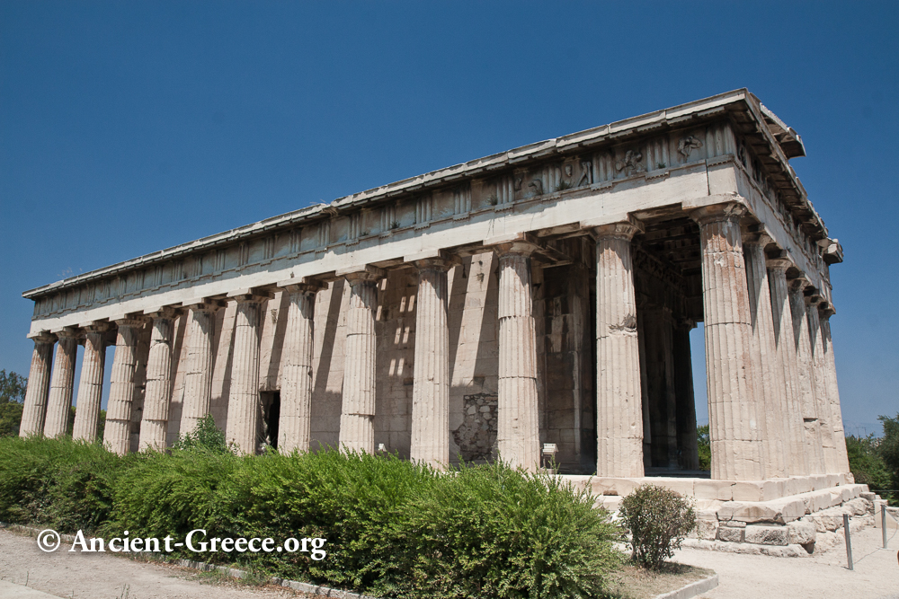 Temple of Hephaestus – Ancient Greece: Φώς & Λέξη