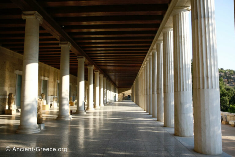 The Stoa of Attalos and Archaeological Museum of the Ancient Agora of ...