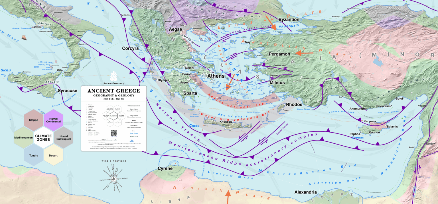 Ancient Greece Maps | Χάρτες της Αρχαίας Ελλάδας – Ancient Greece: Φῶς ...