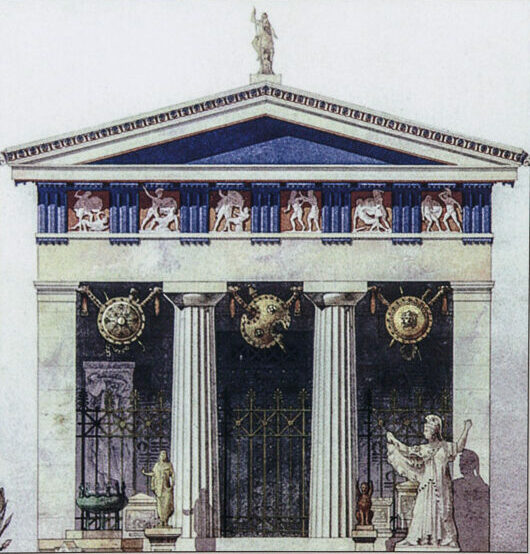 Treasury of the Athenians – Ancient-Greece.org Treasury of the Athenians – Ancient-Greece.org