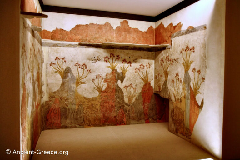 Spring Fresco Room Reconstruction – Ancient Greece: Φώς & Λέξη