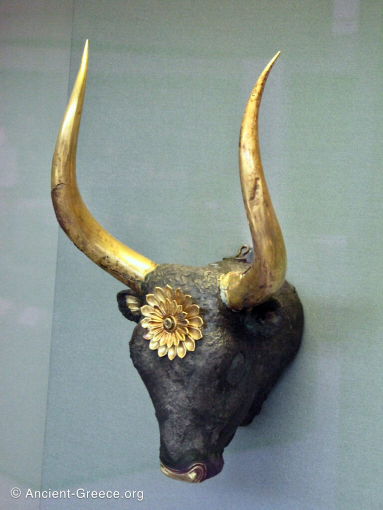 Mycenaean Bull Rhyton – Ancient Greece: Φώς & Λέξη