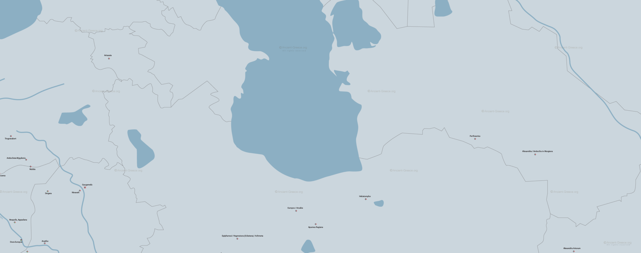 Map of Ancient Greece – Ancient-Greece.org