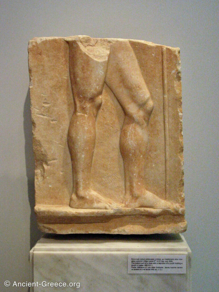 Stele Fragment – Ancient Greece: Φώς & Λέξη
