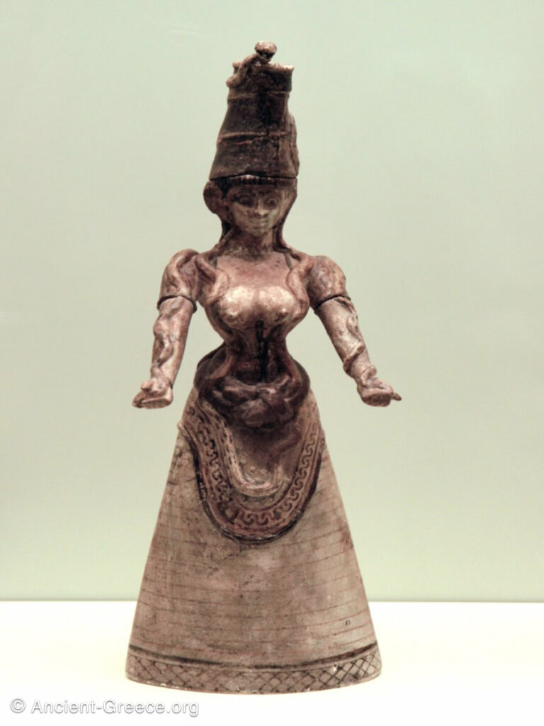 Minoan Snake Goddess Figurine – Ancient Greece: Φώς & Λέξη