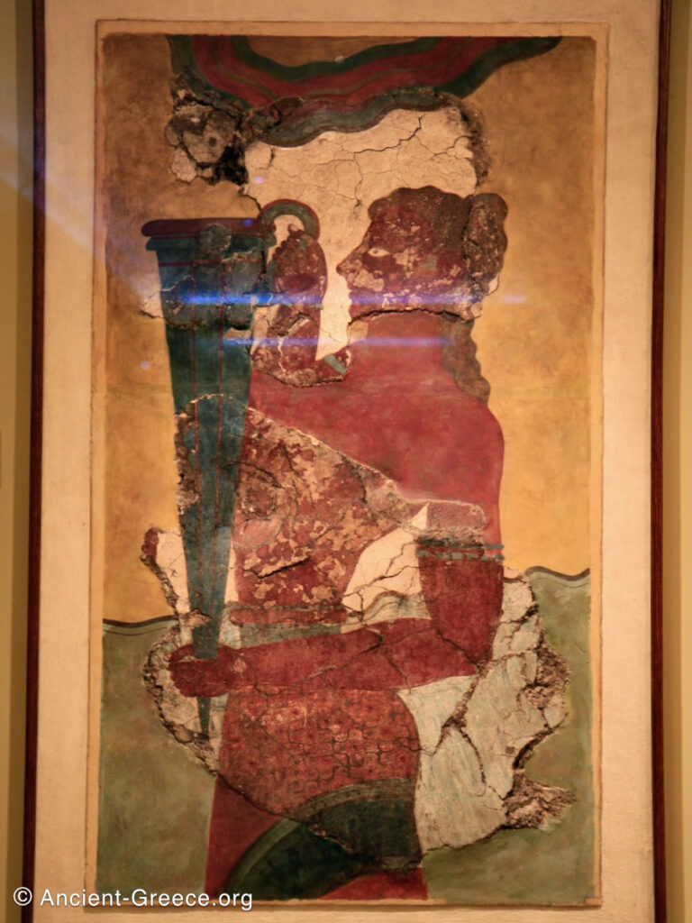 Cup-Bearer Fresco – Ancient Greece: Φώς & Λέξη