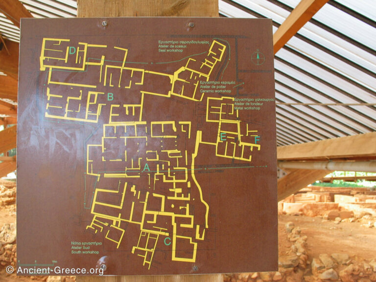Malia Area M Plan – Ancient Greece: Φώς & Λέξη