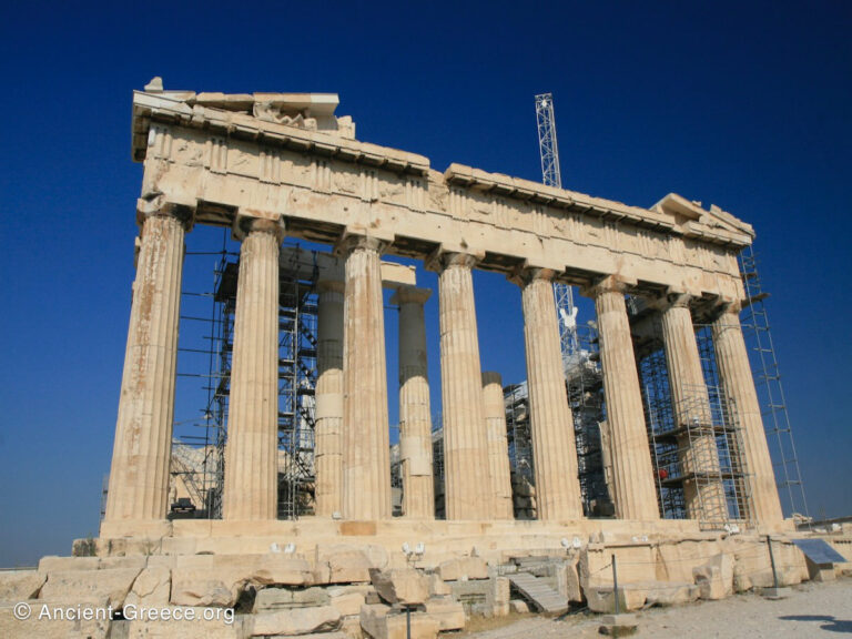 Parthenon East Facade – Ancient Greece: Φώς & Λέξη