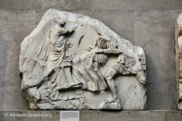 The Parthenon Frieze – Ancient-Greece.org