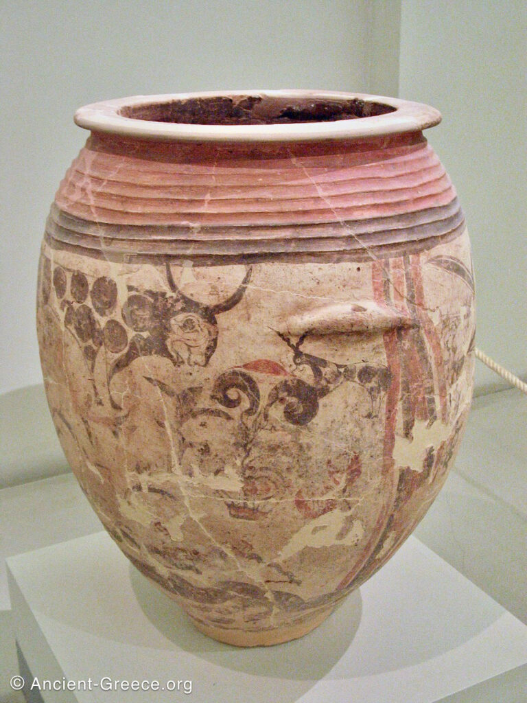 Large Ceramic Vessel with Animals – Ancient Greece: Φώς & Λέξη